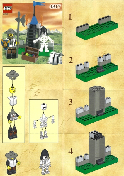 Lego - Compre peças avulsas, sets e minifigs - Peça: m4817 lego-Manuais ...