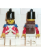 Minifigure pi062 : Imperial Guard with Blue Epaulettes and Brown ...