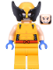 Minifigure sh0805 : Wolverine - Bright Light Orange and Black Mask ...