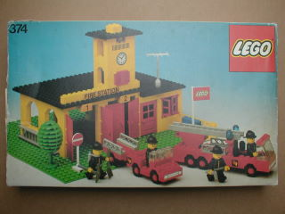 Lego Fire Station 1978 LEGO 7239 Feuerwehrlöschzug Von 2005 Im