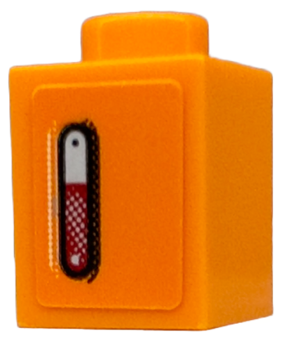 Lego Block Outline Side