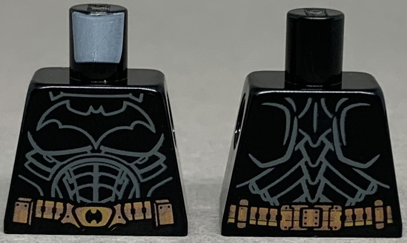 Lego Batman Torso Decals