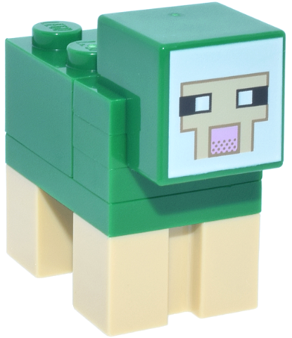 Minecraft Green Sheep
