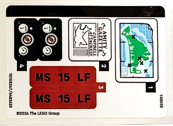 Part 21350stk01 : Sticker Sheet for Set 21350 - (10108247/6483633 ...