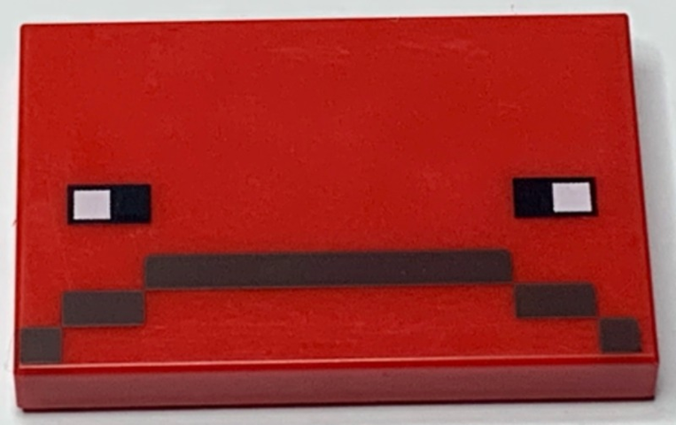 Part 26603pb250 : Tile 2 x 3 with Pixelated Black and White Eyes and ...